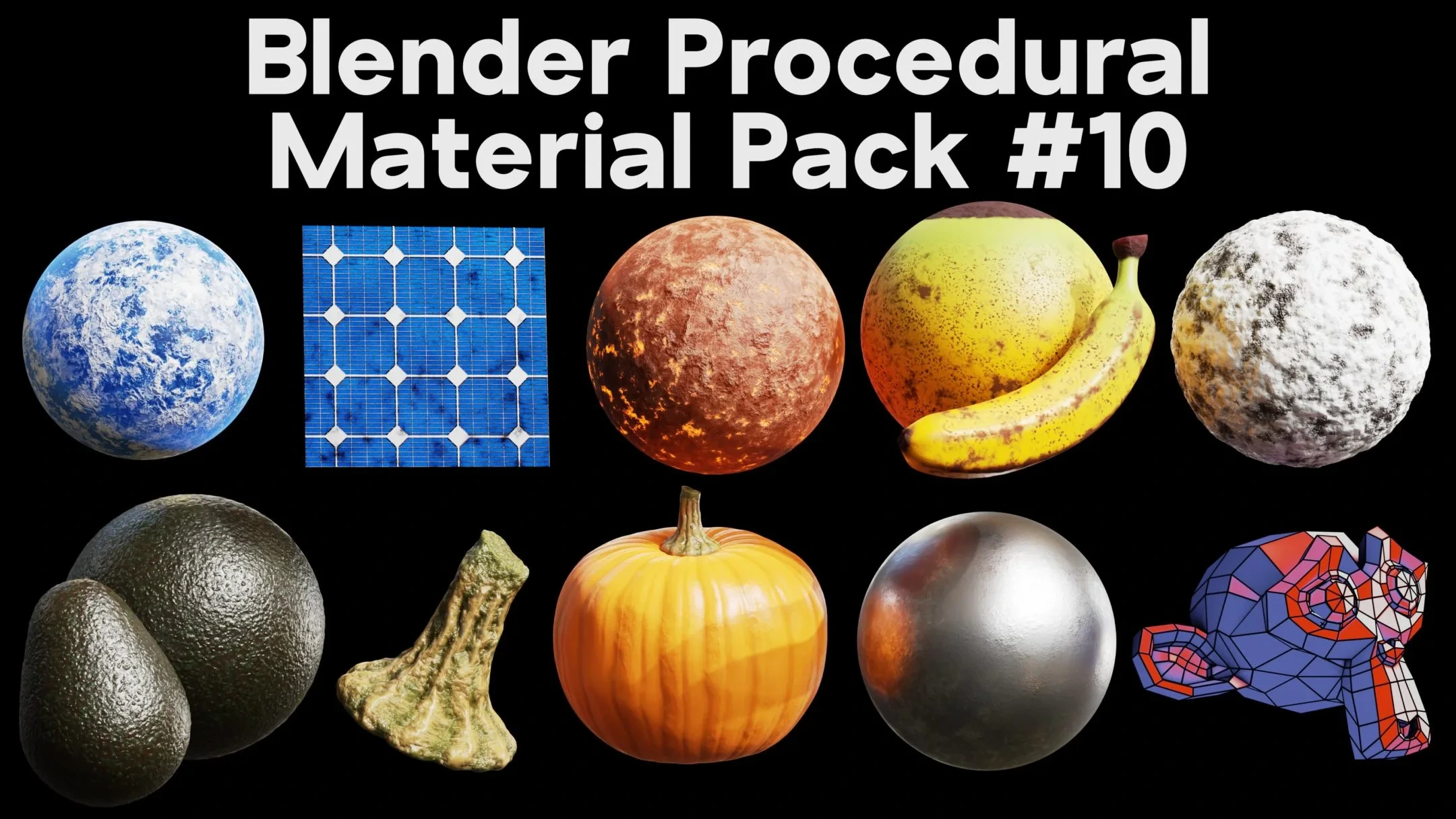 Blender Procedural Material Pack - FlippedNormals
