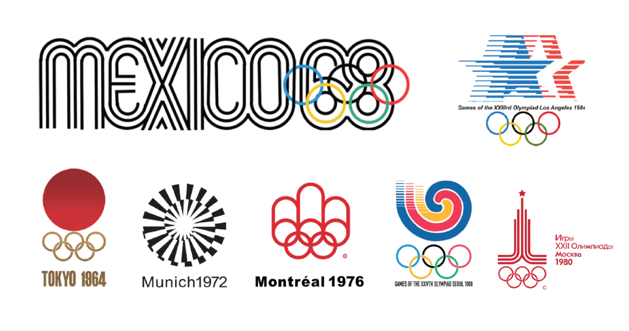 The Three Ages of Olympic Logos - Itu Chaudhuri Design | Blog