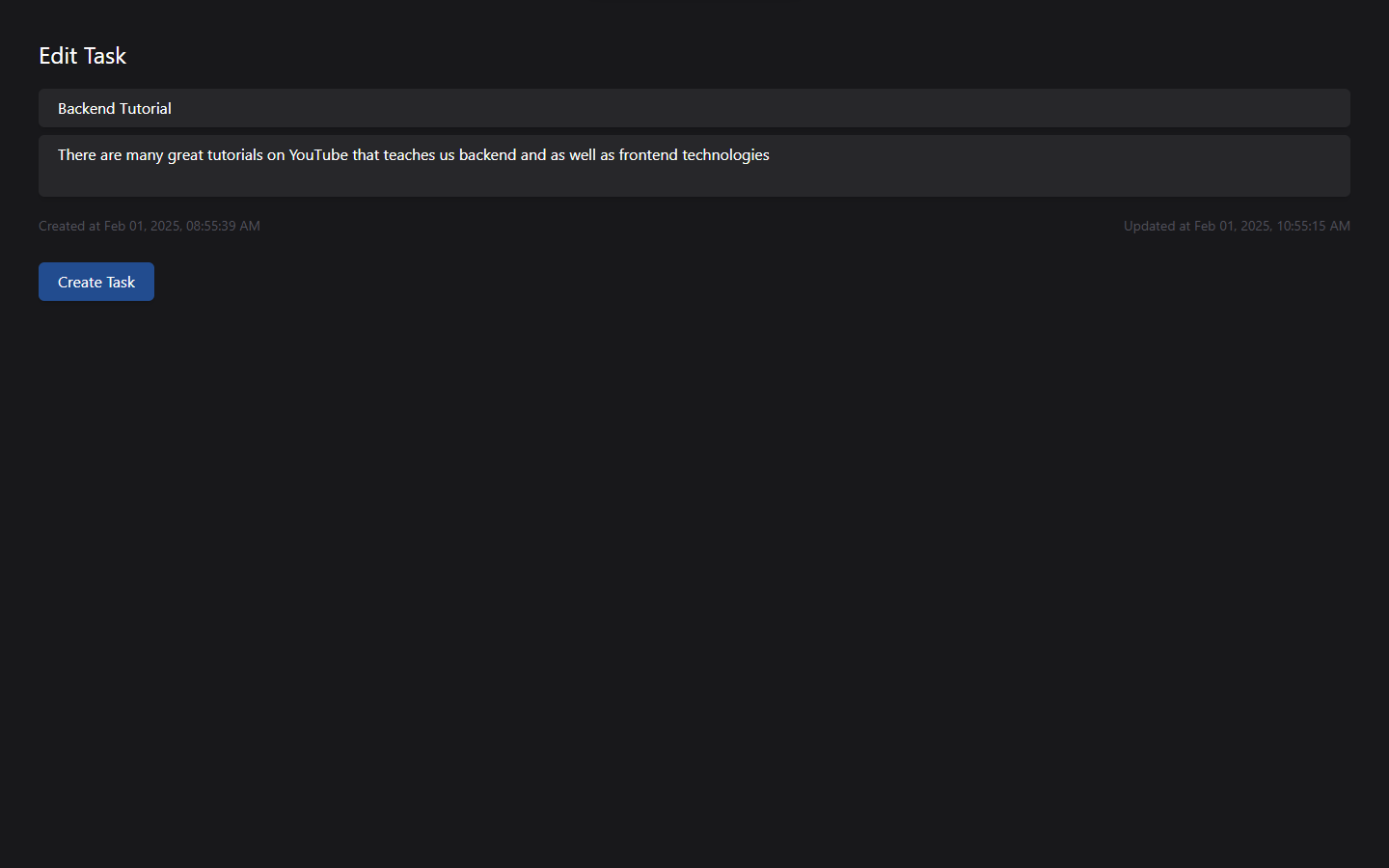 GitHub - gourab-stu/task-creator-app: A simple Task Creator and Manager ... GitHub - gourab-stu/task-creator-app: A simple Task Creator and Manager ...