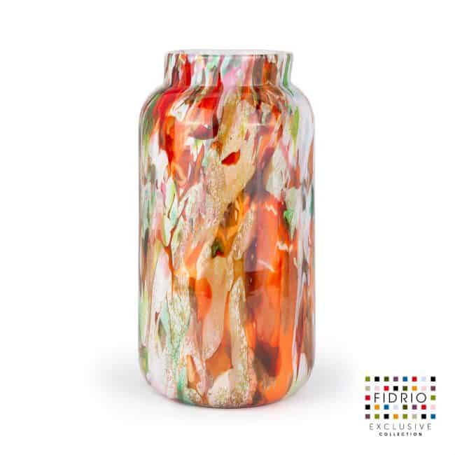 Fidrio vase Bloom | XXL | H,41 | D,15 | Mixed Colours | FlowerDutchess