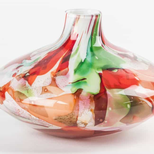 Fidrio Vase Arabica | D 24cm | H 16 cm | Mixed Colours | FlowerDutchess