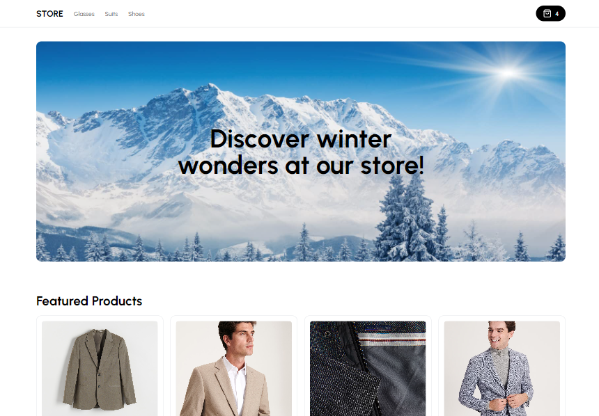 GitHub - TaurusVB/e-commerce-store: Explore endless choices at FakeStore 🛒. Discover, shop, and ...