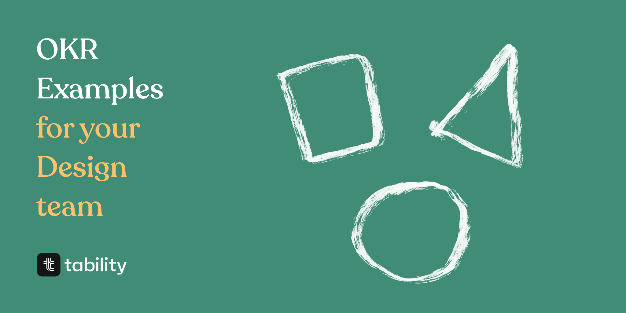 OKRs Examples for Design Teams | Tability