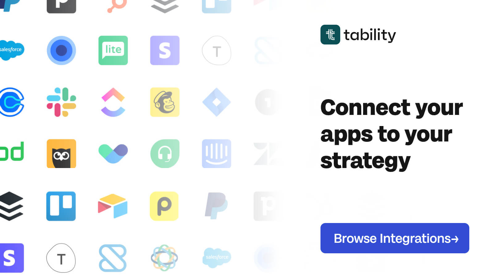 Integrations | Tability