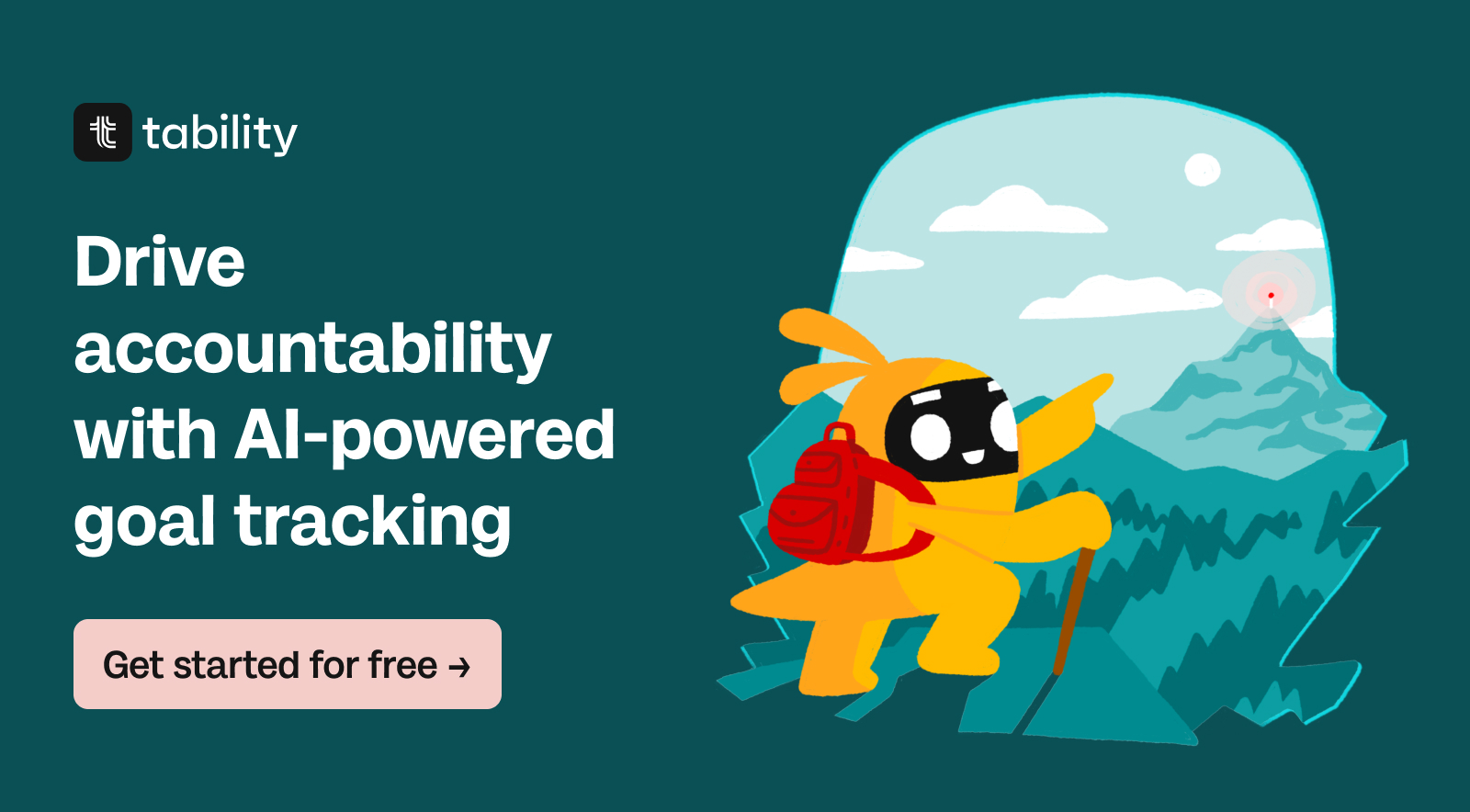 Tability : Drive accountability with AI-powered goal tracking