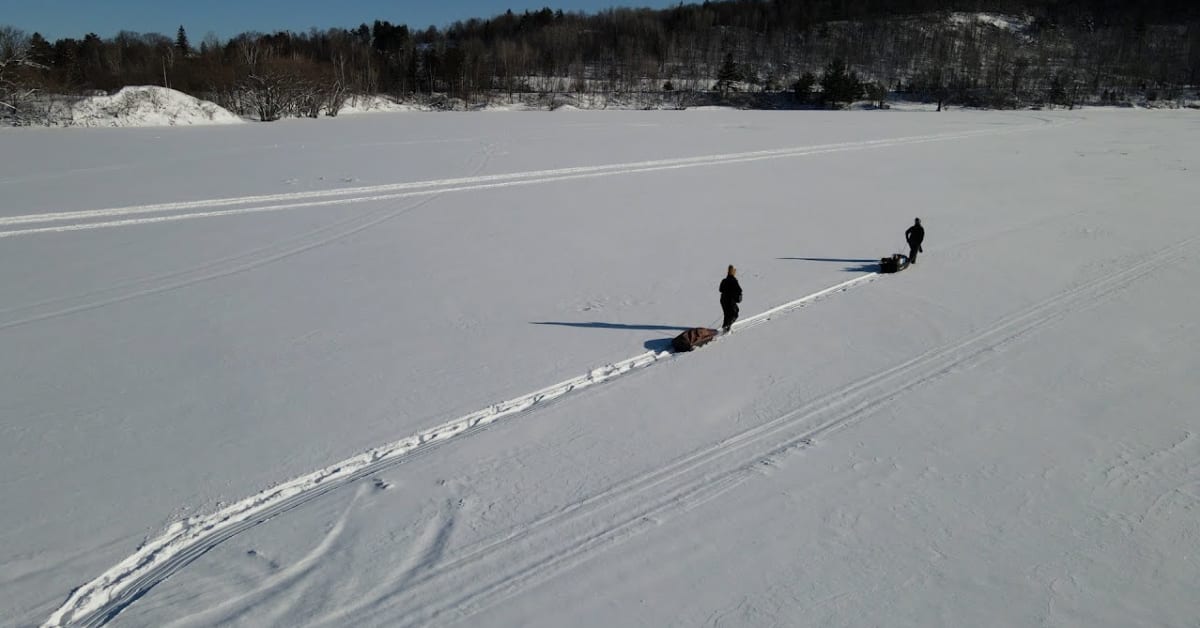 DISCOVERING | Stocking Splake in the Porcupine Mountains | Ice Fishing ...