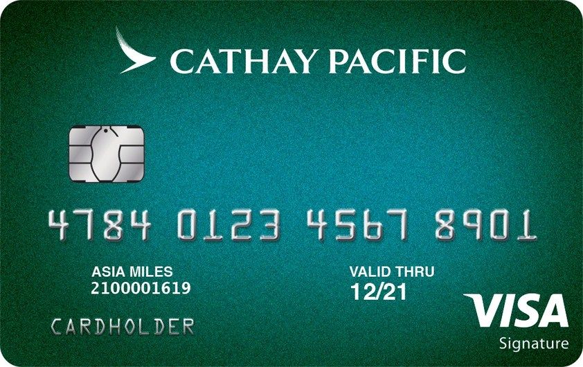 🏆 Top Card Bonus: Cathay Pacific Visa Signature