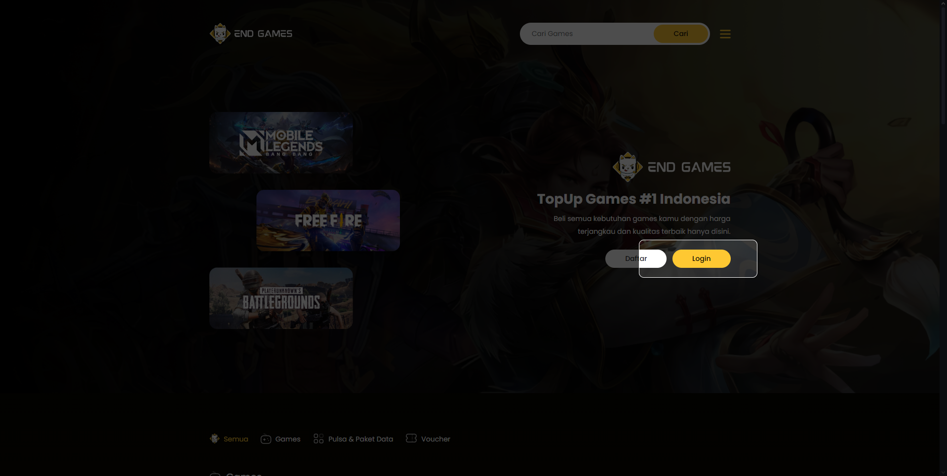 Login Sebagai Member - App Enivay