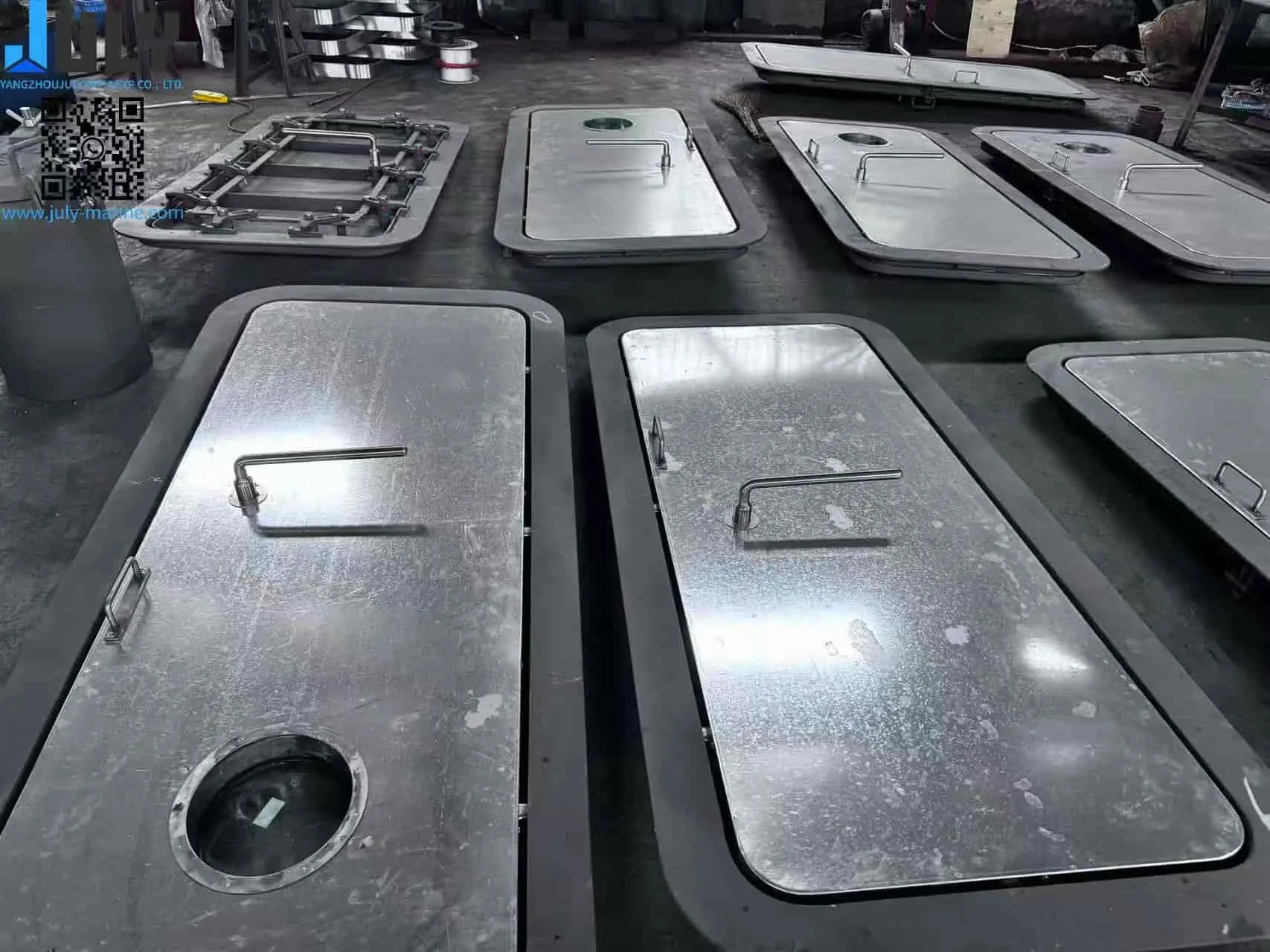 🚢 JULY Marine Delivers Custom Marine Doors, Windows & Hatches for Eight ...