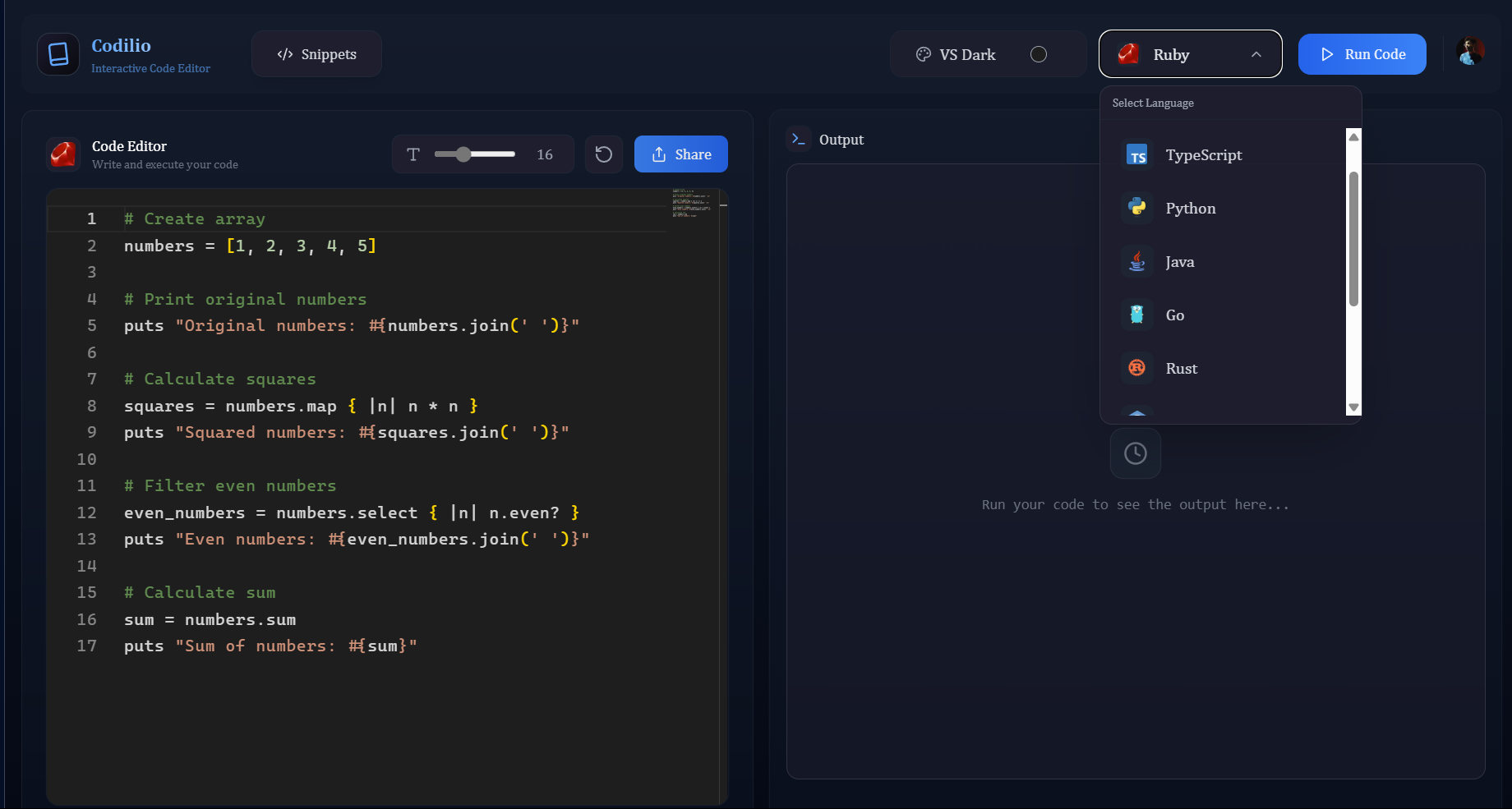 GitHub - Eyepatch5263/codilio: Code As You Go. A simple SAAS Project powered by Lemon Squeezy ...