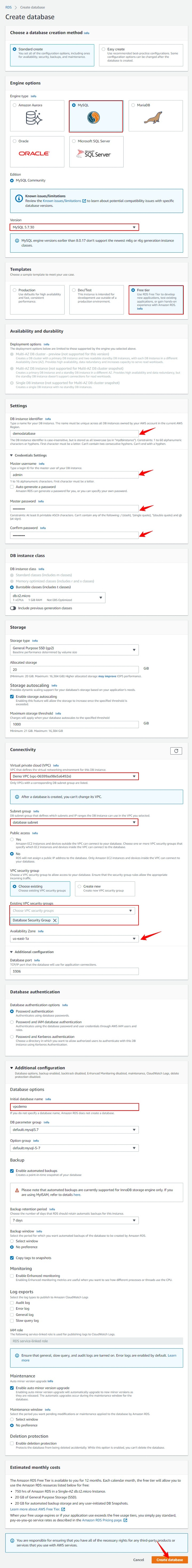 How to Create a MYSQL Database with AWS RDS | TutsCoder