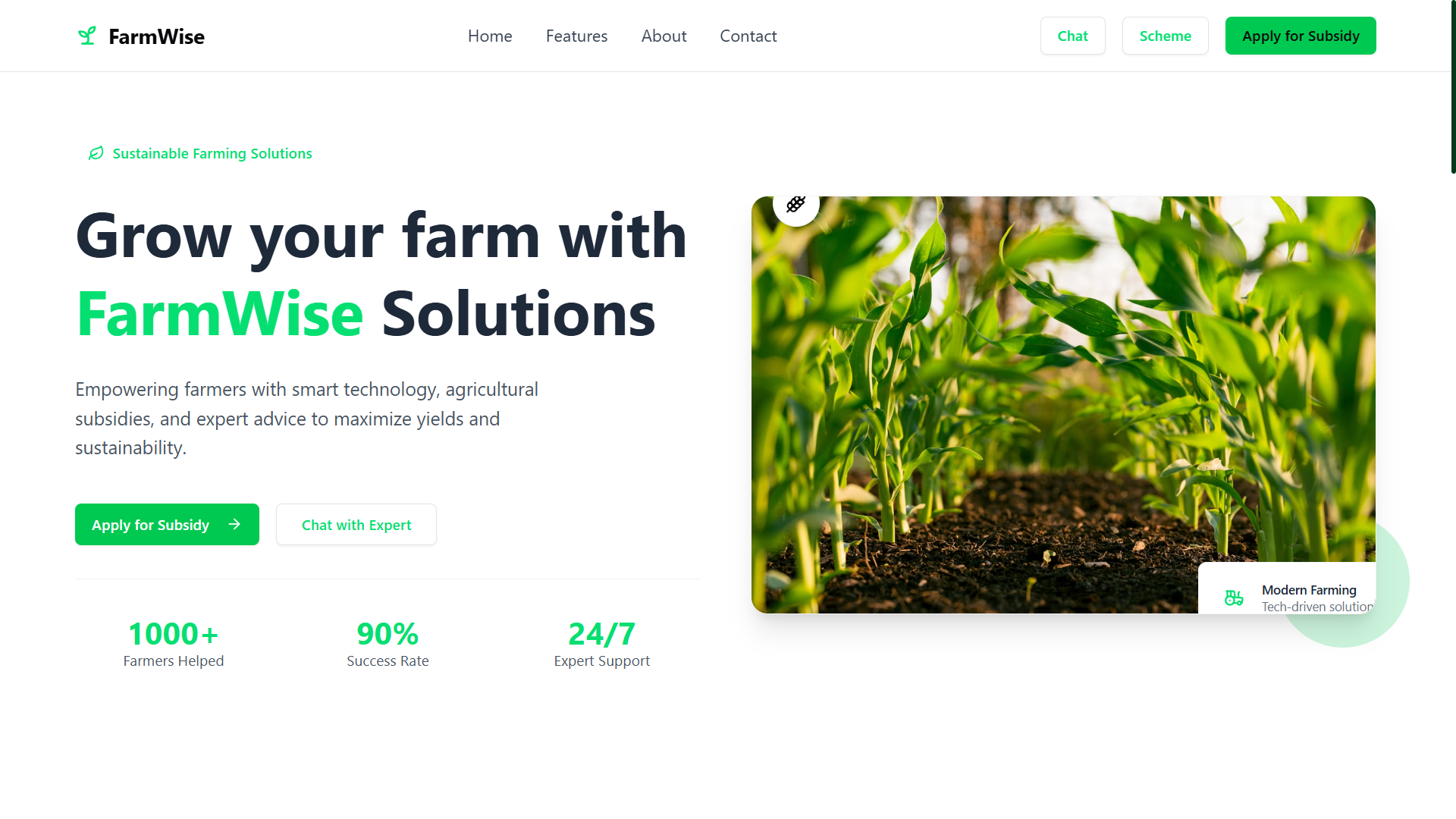 GitHub - shivxnshxrma/farmwise: The AI-Powered Agricultural Subsidy ...