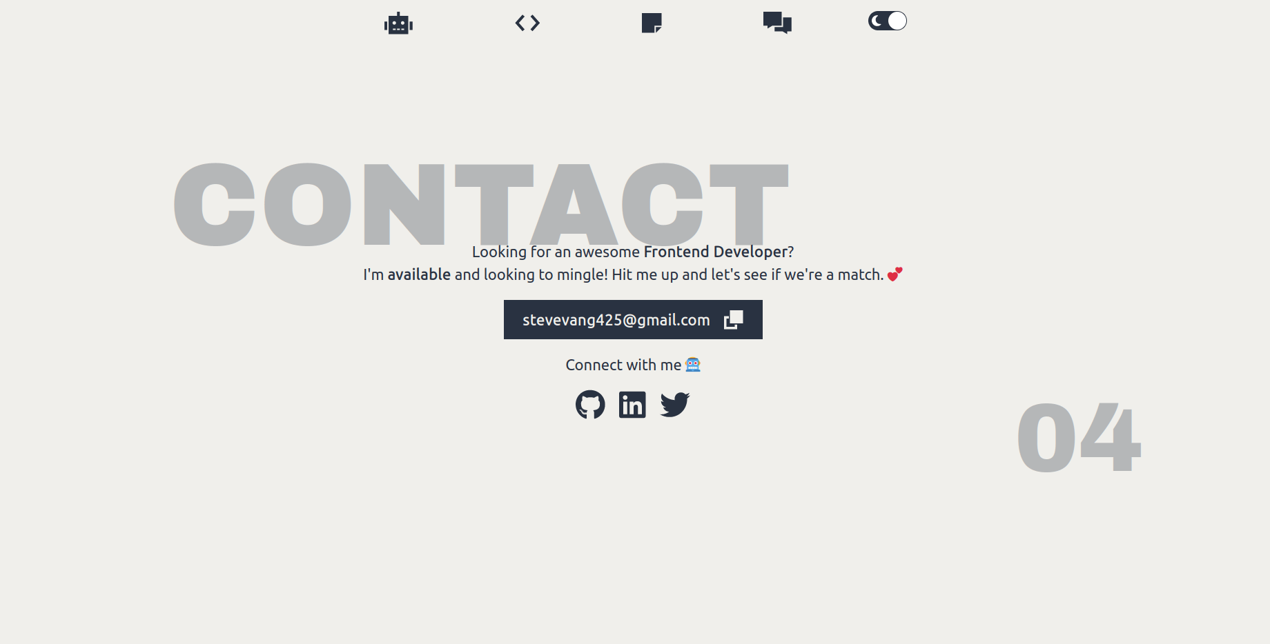 GitHub - vanquiche/portfolio-website-template: Personal portfolio ...