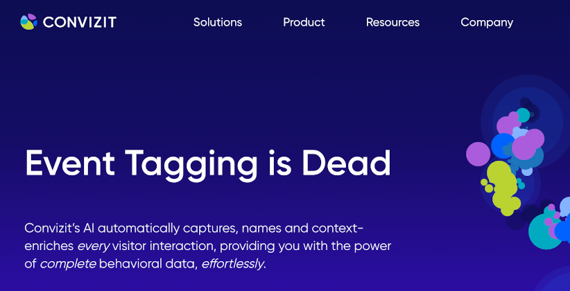 Convizit : AIを活用したユーザー行動データ分析