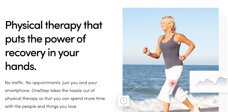 OneStep Digital Physical Therapy 革新的デジタル理学療法を開発 OneStep Digital Physical Therapy 革新的デジタル理学療法を開発