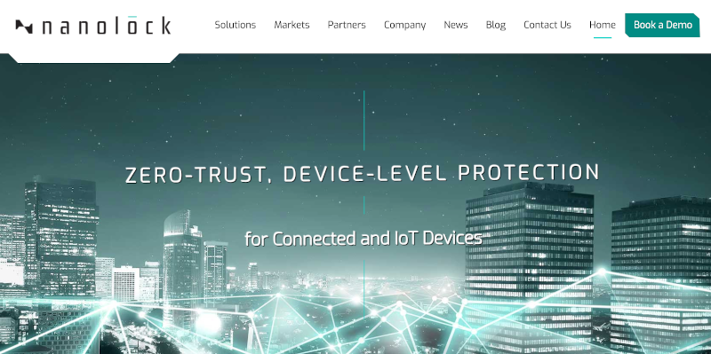 NanoLock社、OTおよびIoTデバイスレベルの保護を強化するため、1,100万ドルのシリーズBを獲得