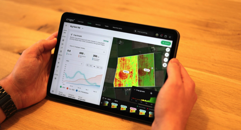 HELM AGとAgriTechのCropX、SKYFLDアプリで協力し、精密農業を推進