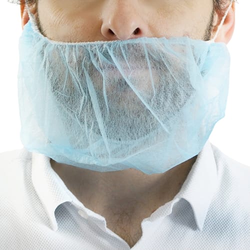 Cache-barbe PLP 16g/m² bleu Paredes | Paredes