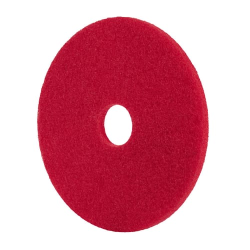 Disque basic rouge 3M pour autolaveuse et monobrosse Ø406mm | Paredes