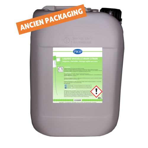 Liquide vaisselle plonge manuelle concentré Paredes Lava Wash UP CC bidon de 20L | Paredes