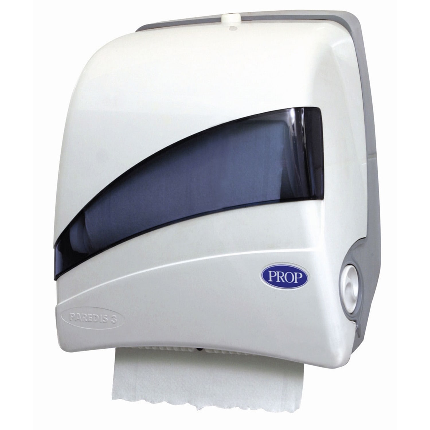 Distributeur d'essuie-mains rouleaux Paredis 3 blanc fermeture à clé ...
