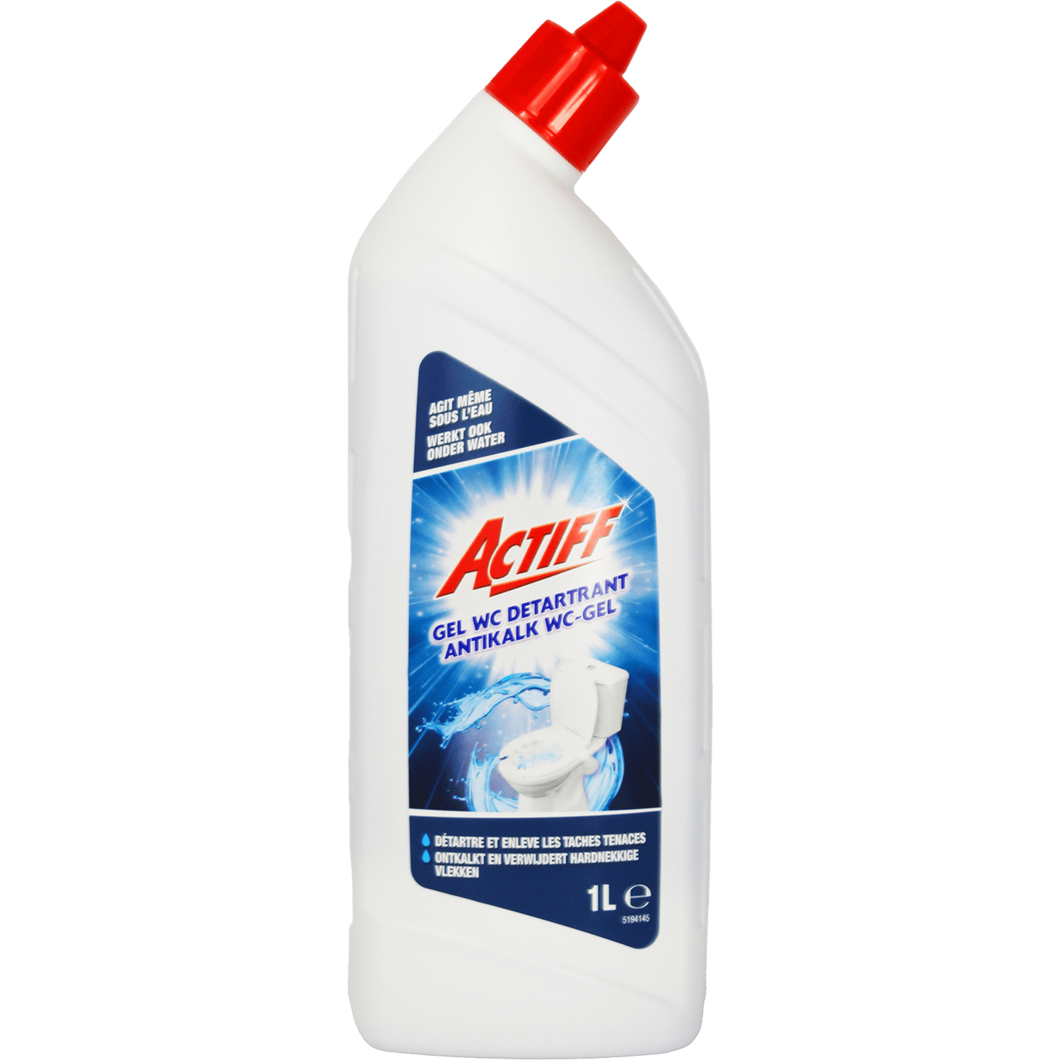 Gel WC Netty flacon de 1L | Paredes