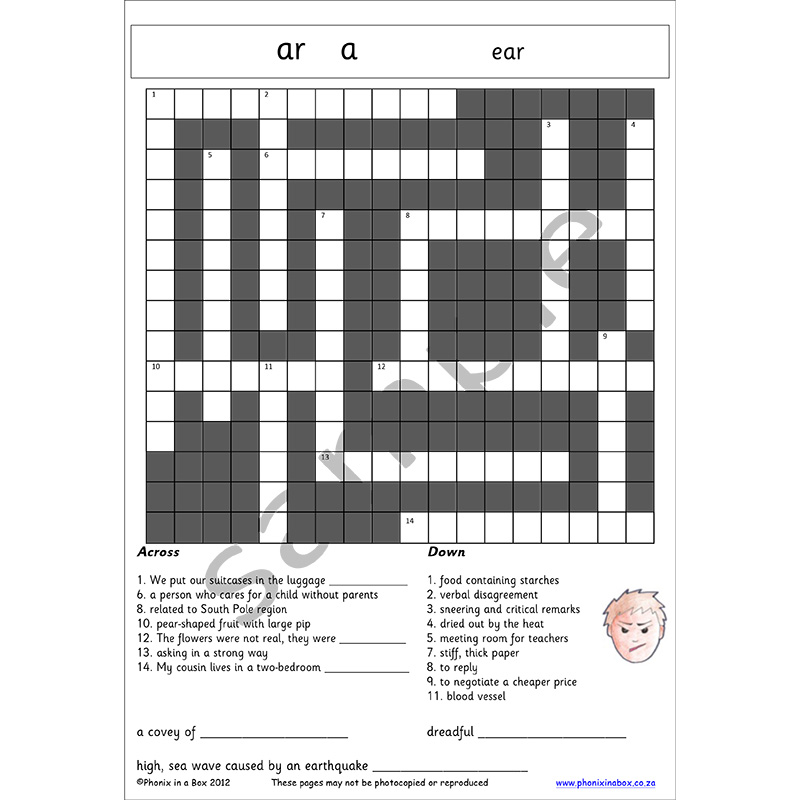 Grade 6 Phonic Workbook - Phonix In A Box