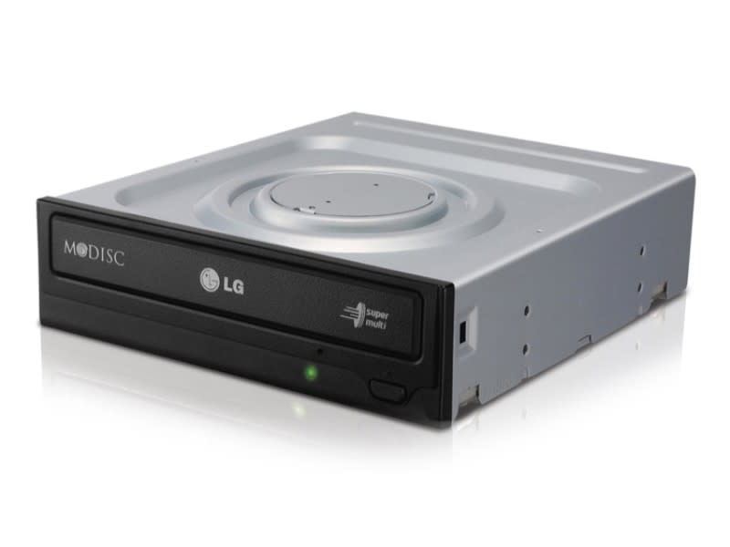LG GH24NSD6 24x Super-Multi DVD Rewriter Internal Optical Disk Drive ...