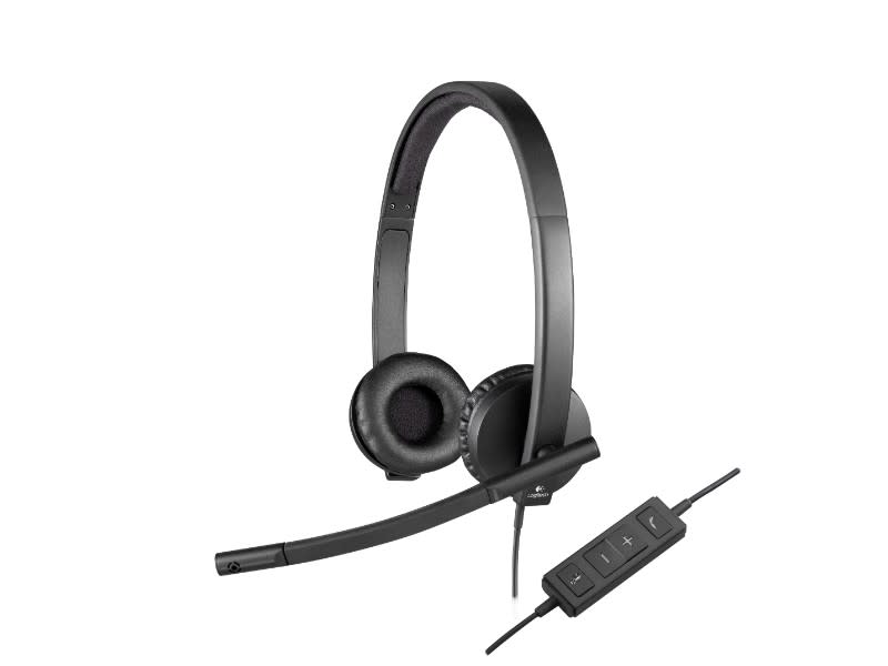 Logitech H570e Stereo (Double-Ear) Headset | Headsets | Dreamware ...