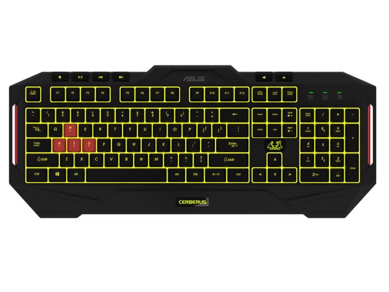Asus Cerberus MK II Gaming Keyboard | Keyboards | Dreamware Technology