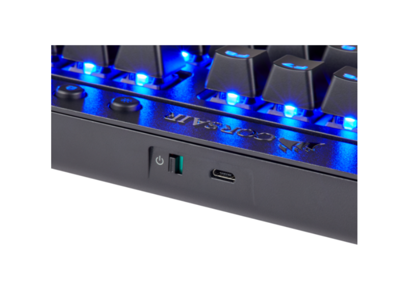 Corsair K63 Wireless Cherry MX Blue Switch Mechanical Gaming Keyboard ...