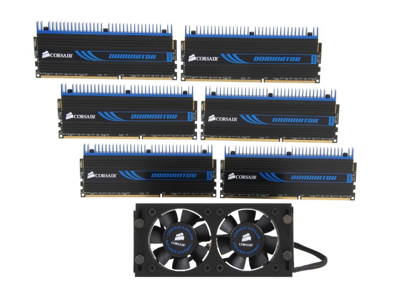 Corsair Dominator 4GB X6 Kit DDR3-1333 | DDR3 Desktop PC Memory ...