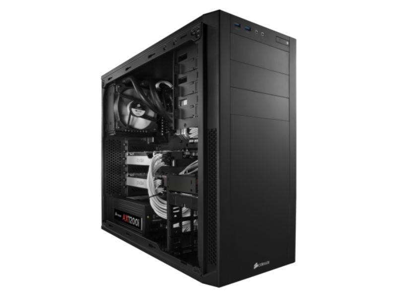 Corsair Carbide Series 200R Black Mid Tower Desktop PC Case | PC Cases ...