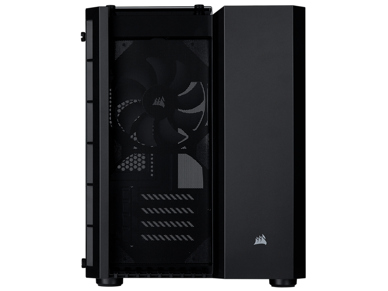 Corsair Crystal Series 280X Tempered Glass Black Micro ATX Case | PC ...