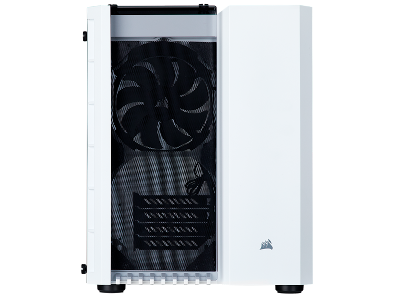 Corsair Crystal Series 280X Tempered Glass White Micro ATX Case | PC ...
