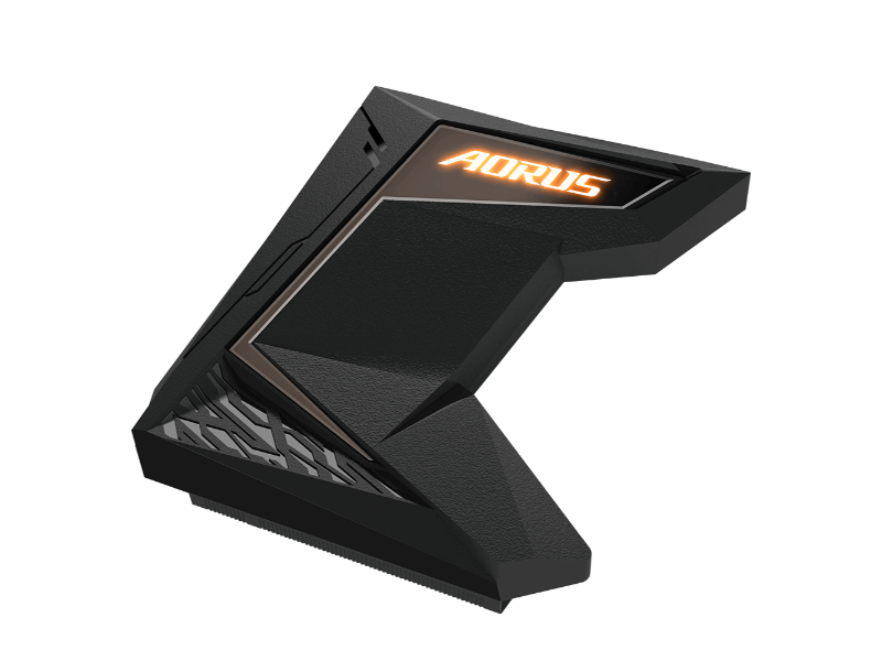 Gigabyte AORUS NVLINK™ BRIDGE 4-Slot RGB High Bandwidth SLi GPU Bridge ...