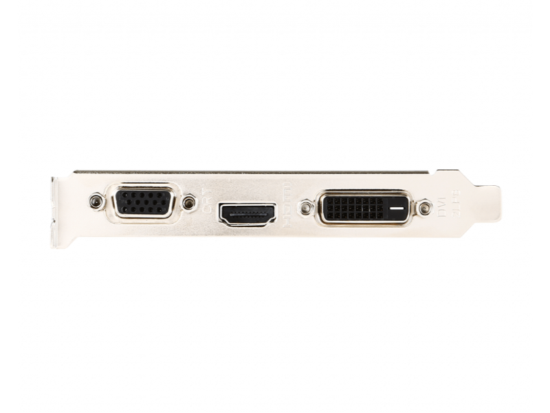 MSI GeForce GT 710 2GD3H Low Profile 2GB DDR3 Graphics Card | Nvidia ...