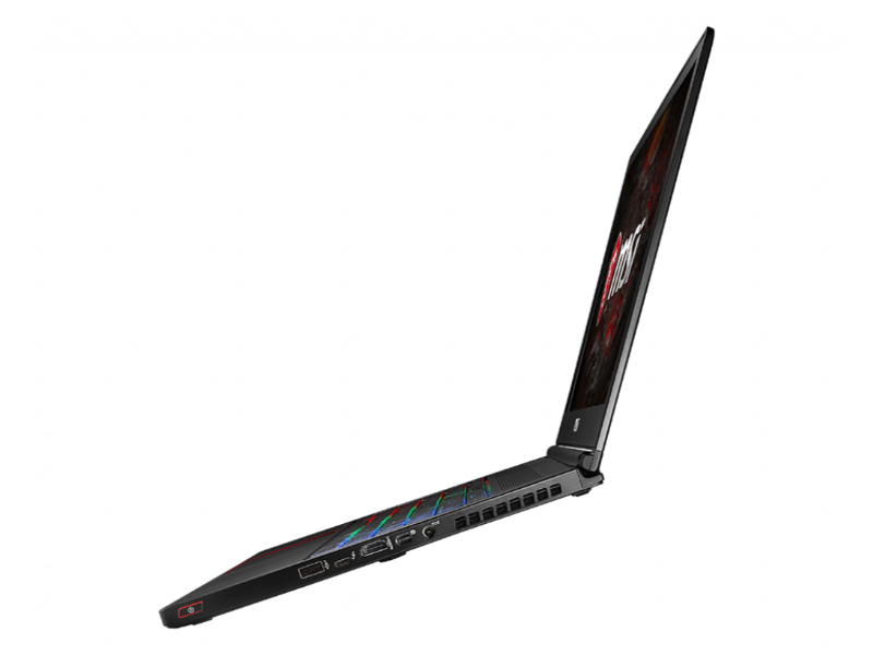 MSI GS63 7RD Stealth i7-7700HQ, 8GB RAM, 256GB SSD, GTX1050, Windows 10 ...