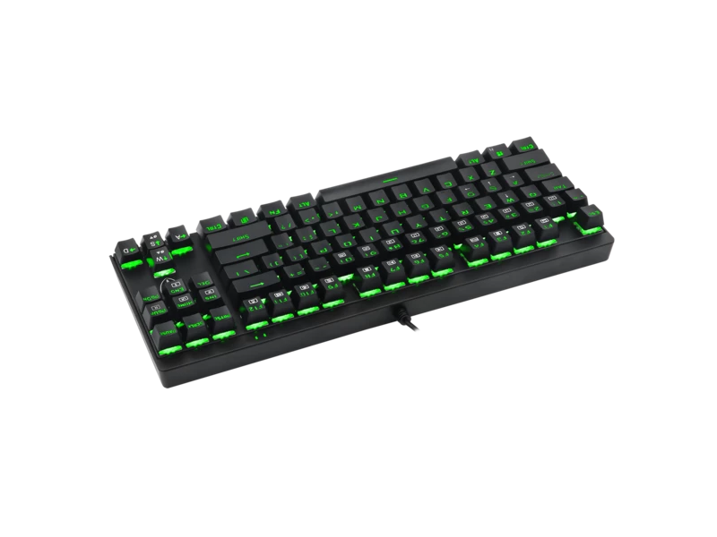 T-Dagger Corvette Rainbow Backlit 10-Keyless Outemu Blue Switch Black ...