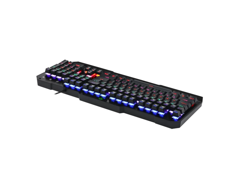 T-Dagger Battleship Rainbow Backlit Outemu Blue Switch Black Mechanical ...