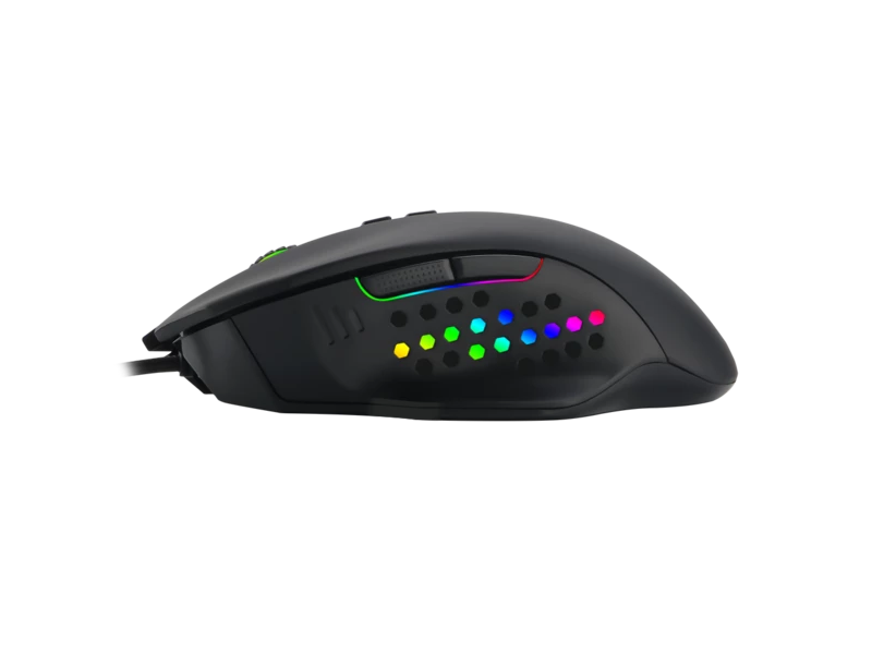 T-Dagger Captain 8000DPI 8 Button Ergonomic RGB Backlit Black Gaming ...