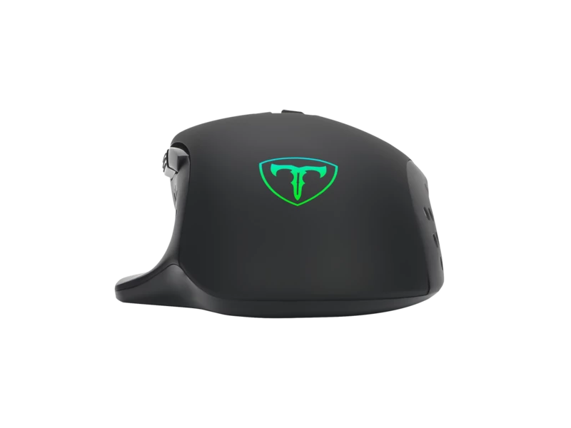 T-Dagger Captain 8000DPI 8 Button Ergonomic RGB Backlit Black Gaming ...