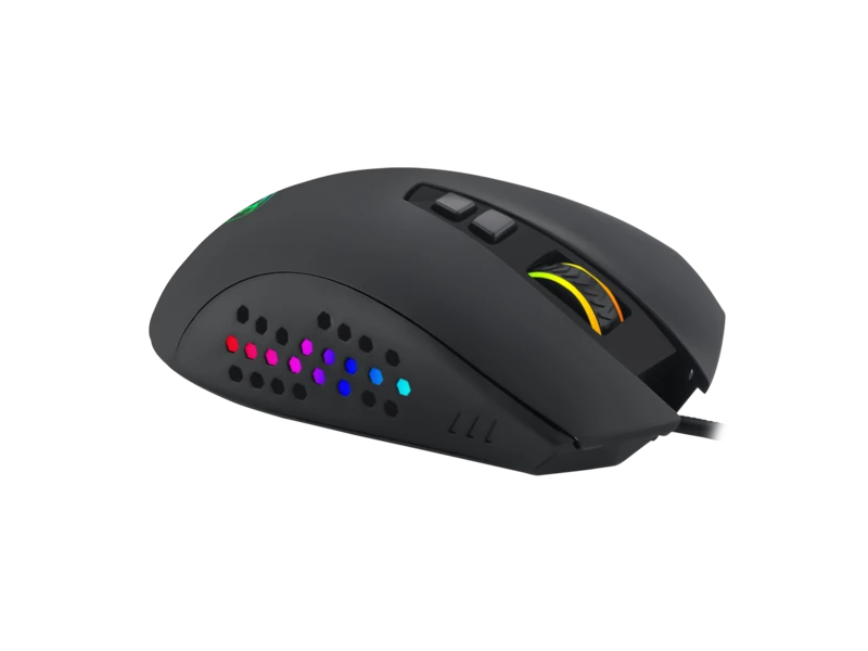 T-Dagger Captain 8000DPI 8 Button Ergonomic RGB Backlit Black Gaming ...