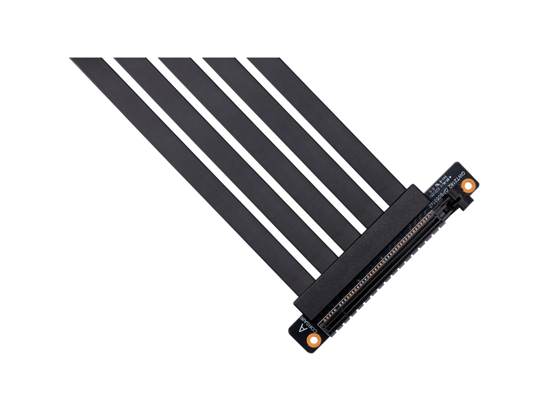 Corsair Premium PCIe 3.0 x16 300mm Black Extension Cable | PCIE Riser ...