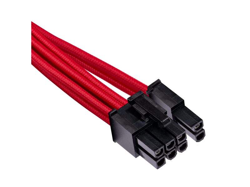 Corsair Premium Individually Sleeved PSU Red Cables Pro Kit Type 4 Gen ...