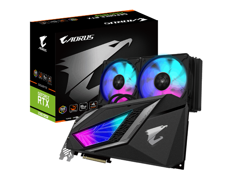 Gigabyte Aorus GeForce RTX 2080 Super Waterforce 8GB GDDR6 Graphics ...