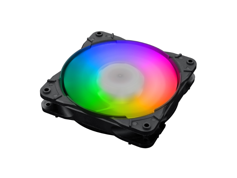 Redragon 3 x 120mm RGB LED Full Colour Fan Kit (Includes Fan Controller ...