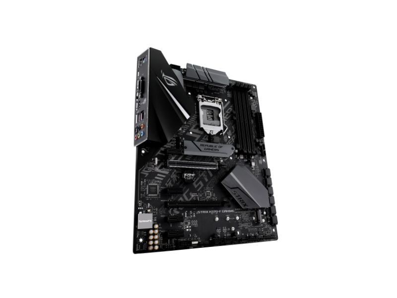 Asus ROG Strix H370-F Gaming Intel 1151 Socket ATX Desktop Motherboard | Intel Motherboards ...