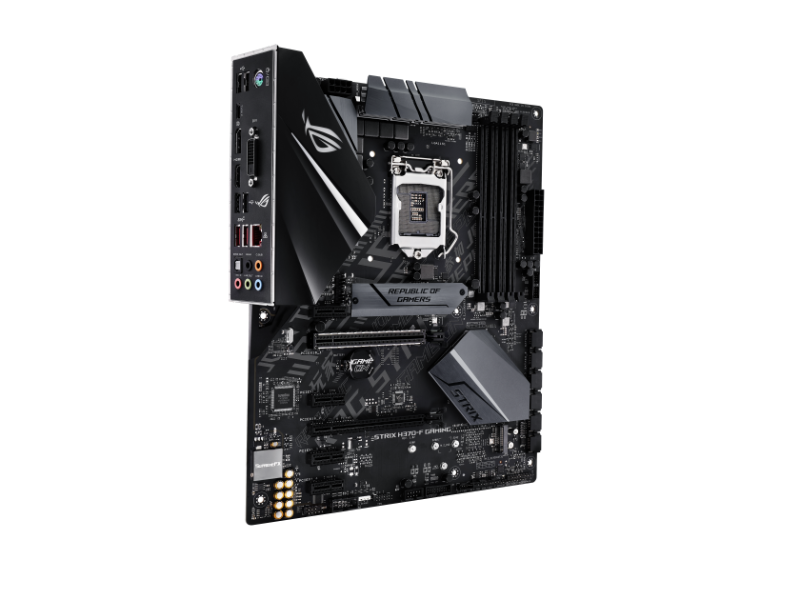Asus ROG Strix H370-F Gaming Intel 1151 Socket ATX Desktop Motherboard | Intel Motherboards ...