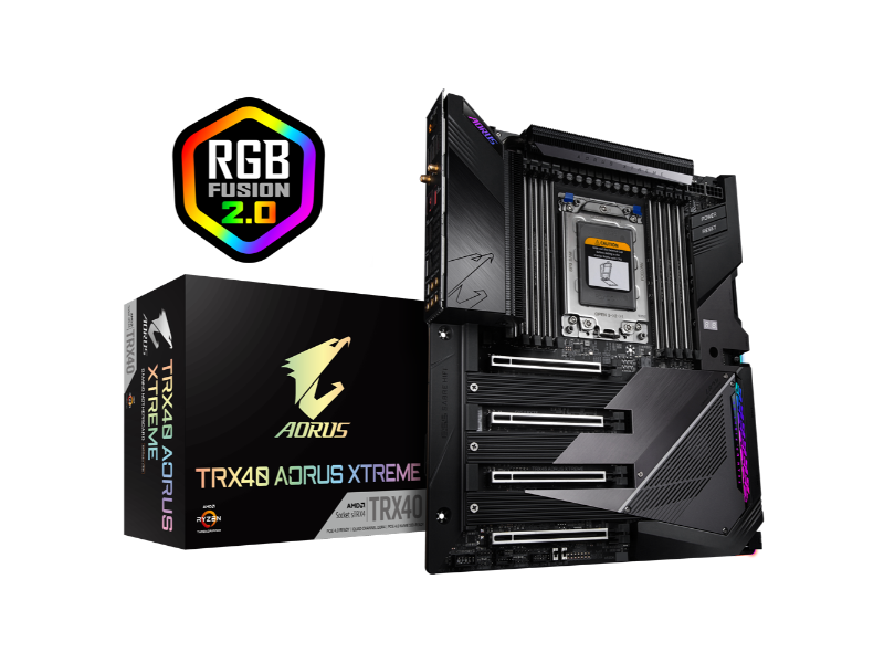 Gigabyte TRX40 Aorus Xtreme AMD sTRX4 Socket XL-ATX Desktop Motherboard ...